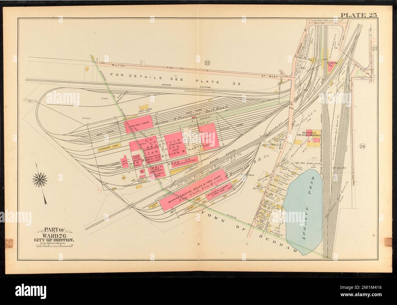 Atlas of the city of Boston, ward 26, Hyde Park : plate 25 , Boston ...