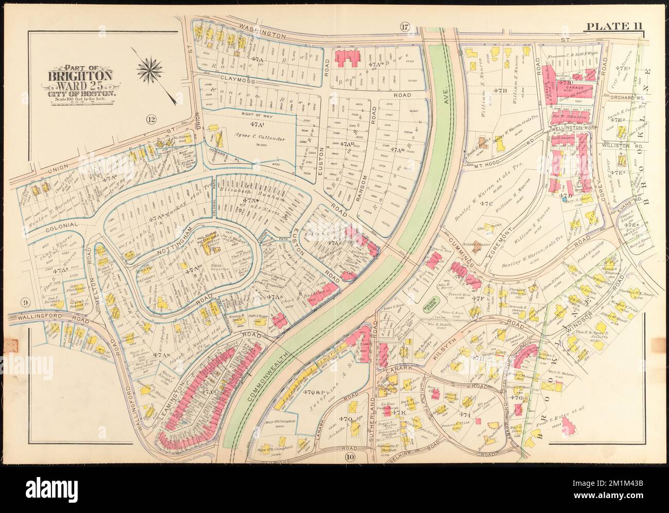 Atlas of the city of Boston, wards 25 & 26, Brighton : plate 11 ...