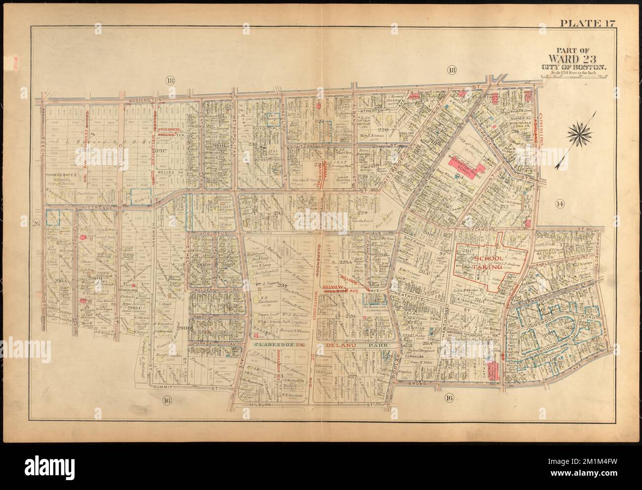 Atlas of the city of Boston, West Roxbury : plate 17 , Boston Mass ...
