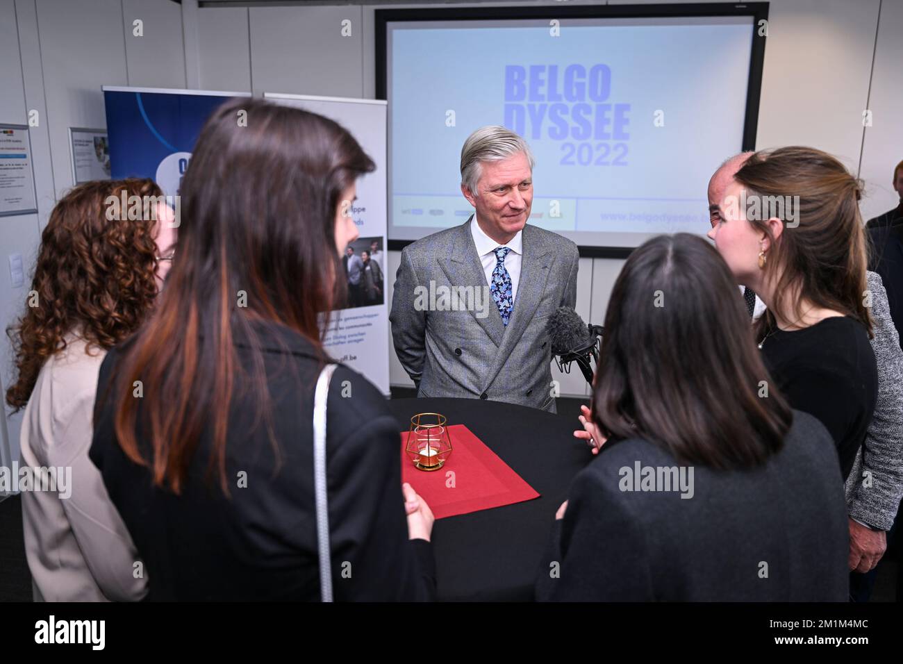 Belgium, 13 December 2022. King Philippe - Filip of Belgium pictured ...