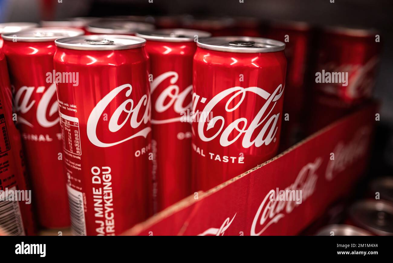 Coca Cola bottles Stock Photo - Alamy