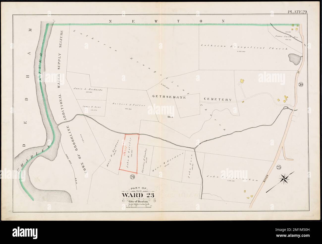 Atlas of the city of Boston, West Roxbury : plate 29 , Boston Mass ...