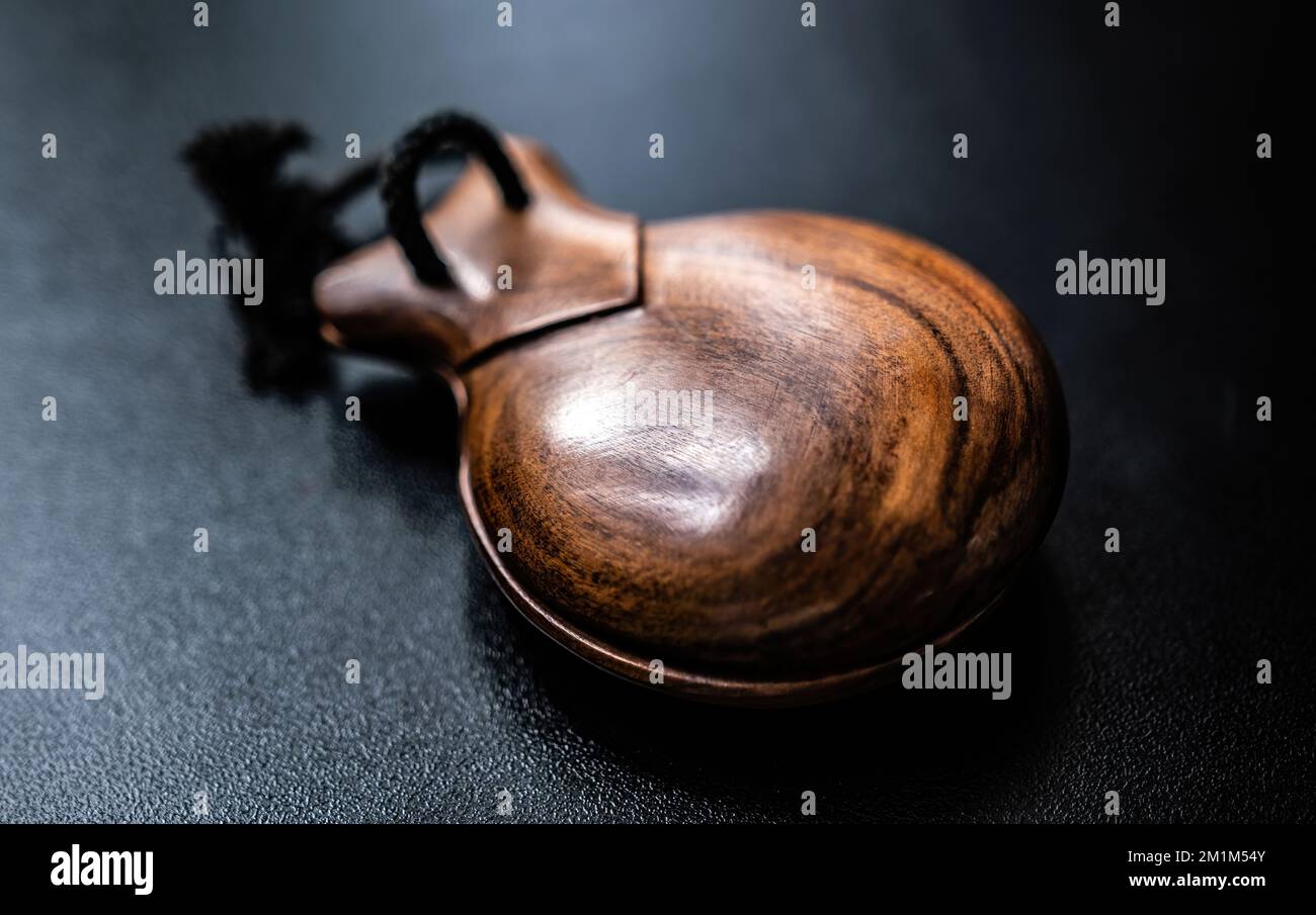 Castanet musical instrument Stock Photo - Alamy