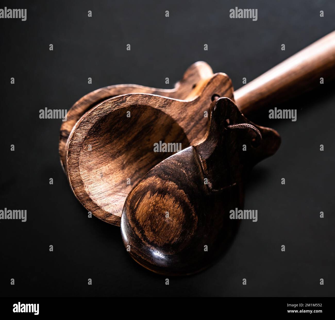 Castanet musical instrument Stock Photo - Alamy