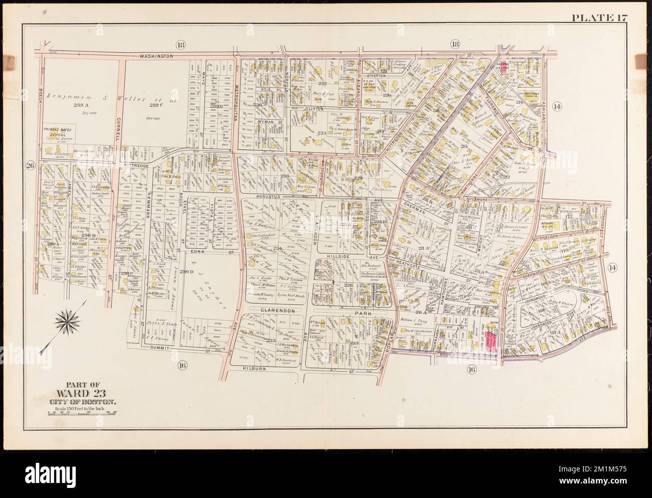 Atlas of the city of Boston, West Roxbury : plate 17 , Boston Mass ...