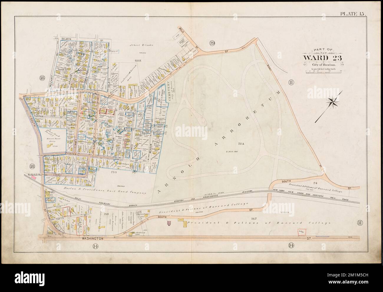 Atlas of the city of Boston, West Roxbury : plate 15 , Boston Mass ...