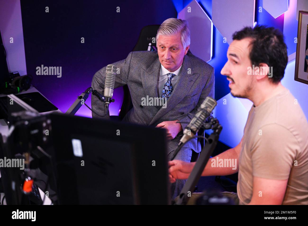 Belgium, 13 December 2022. Illustration picture shows King Philippe ...