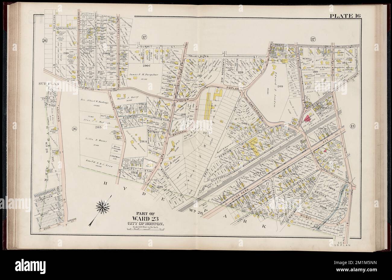 Atlas of the city of Boston, West Roxbury : from actual surveys and ...