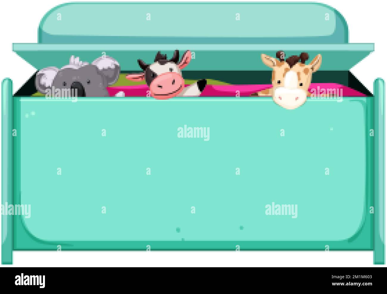 Play Toy Box Cartoon Vector Illustration Stock Vector Image And Art Alamy