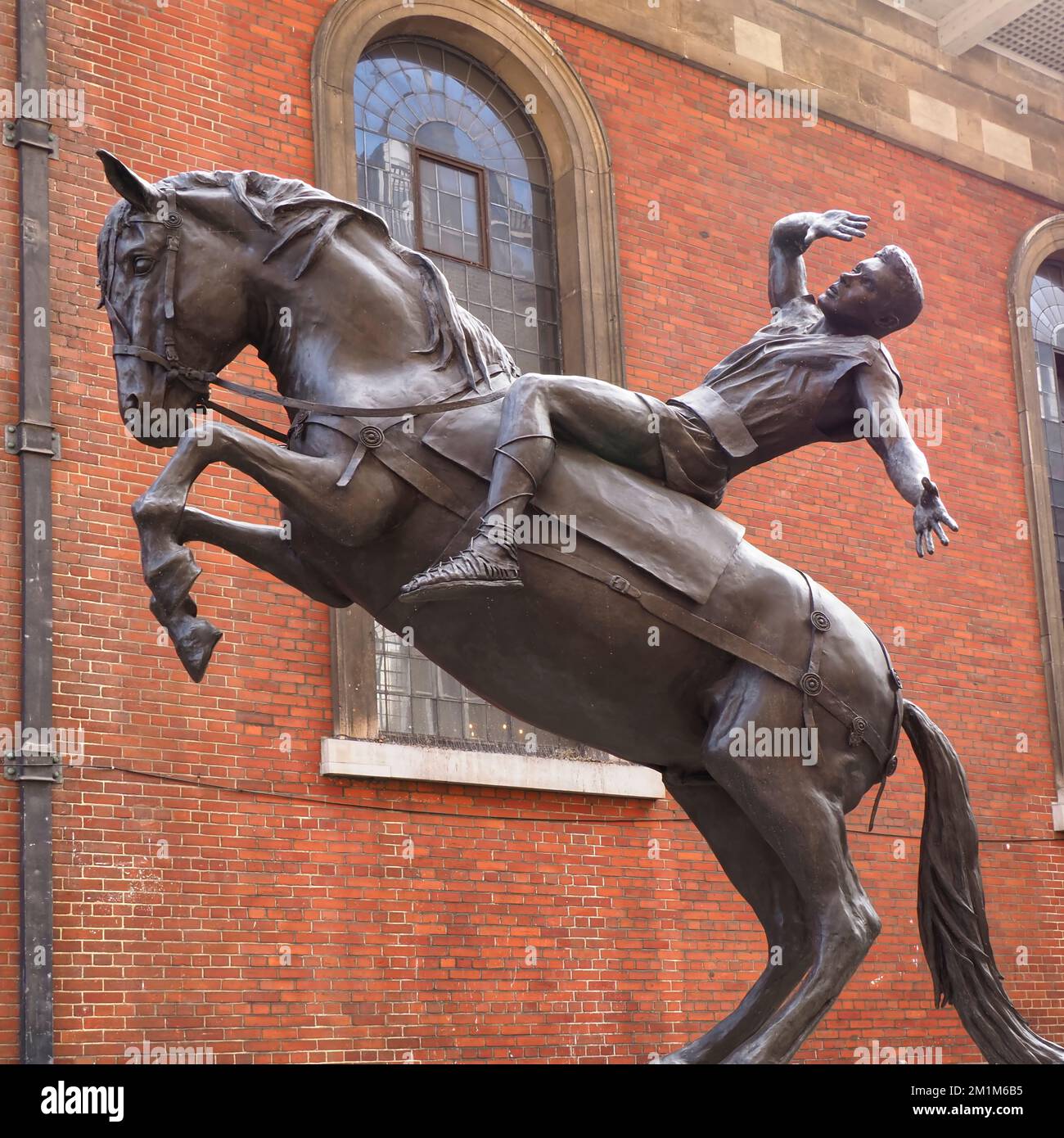 statue depicting the Conversion of St Paul by Bruce Denny, St Paul's ...