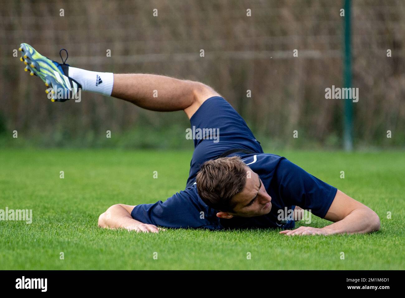 Oliva, Spain,13 December 2022. Gent's Julien De Sart pictured during a ...