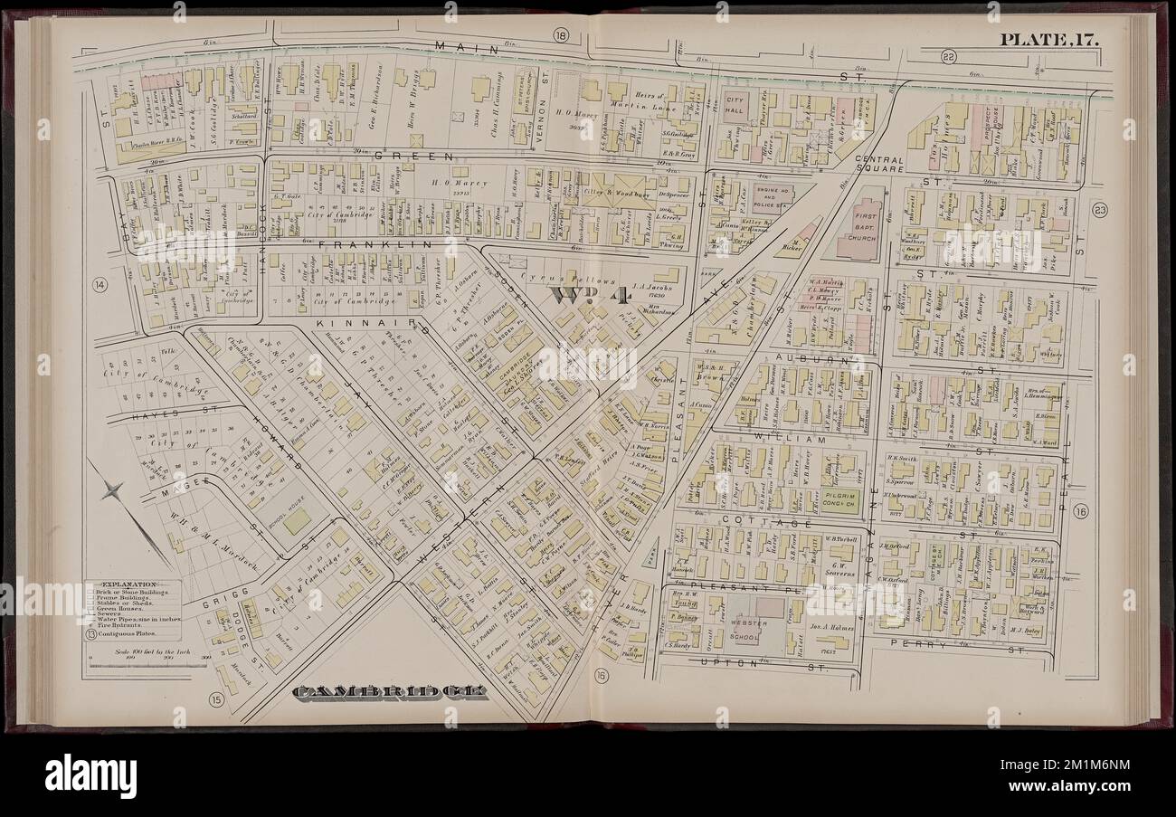 Atlas of the city of Cambridge, Massachusetts : from official records ...
