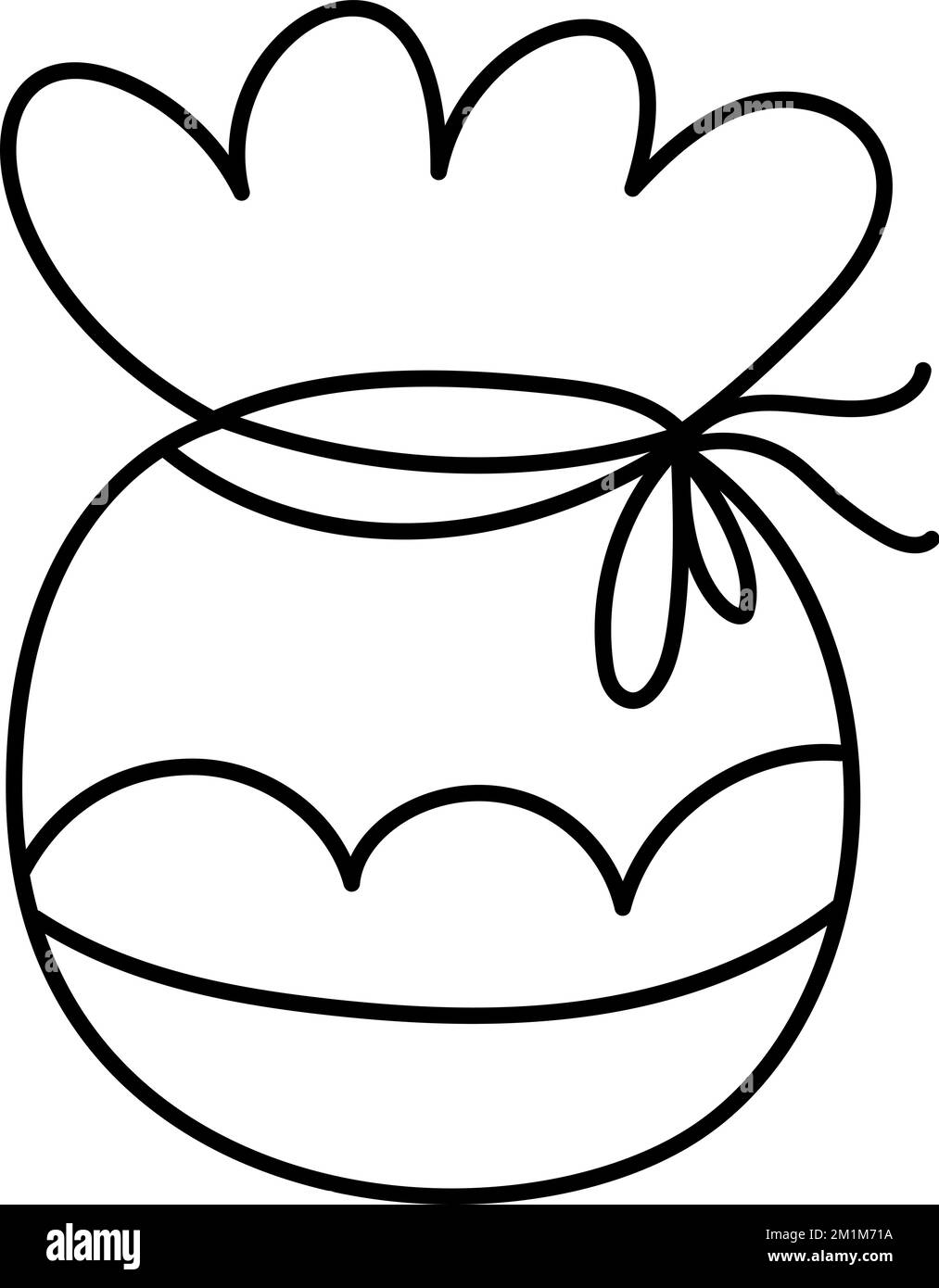 Traditional Korean Line New Year Lucky Bag or Seollal Fortune Pocket or ...