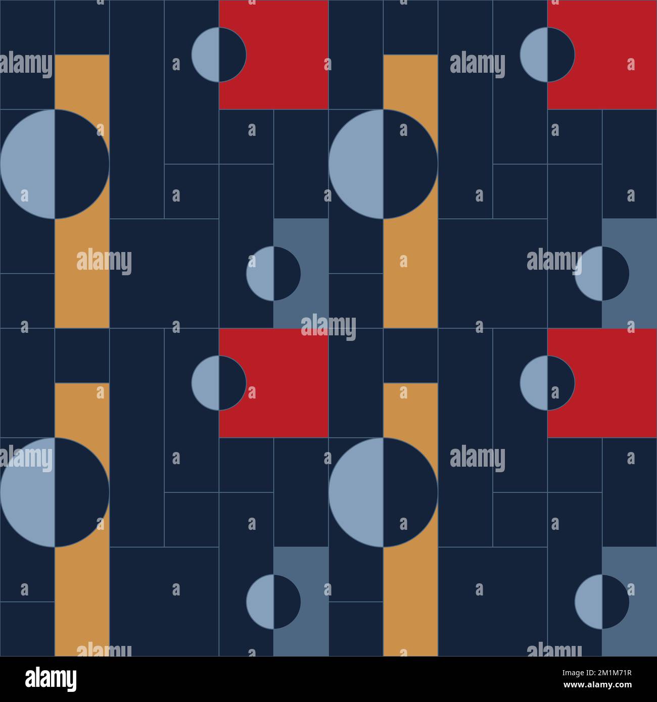 Universal abstract seamless geometric pattern with simple forms Stock ...