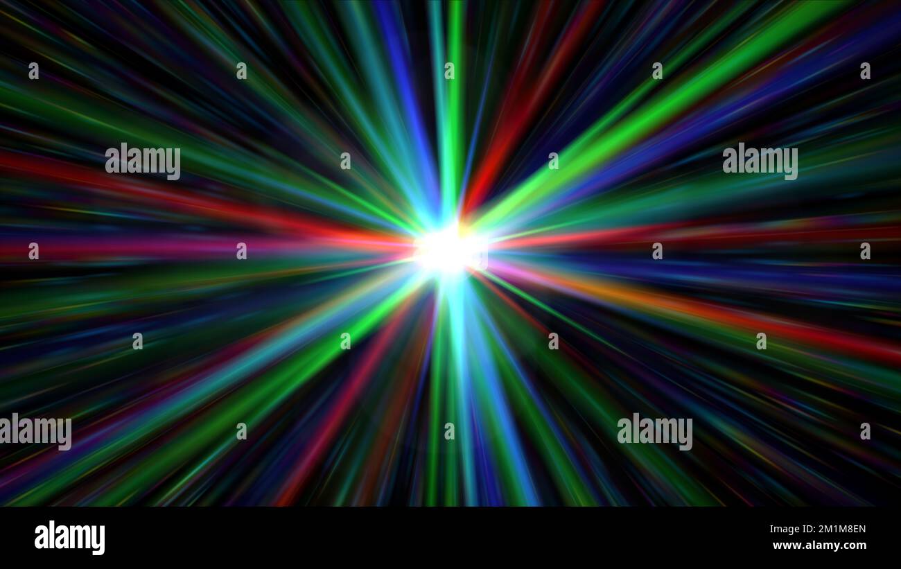 light effect abstract star burst flash laser beam ray illustration ...