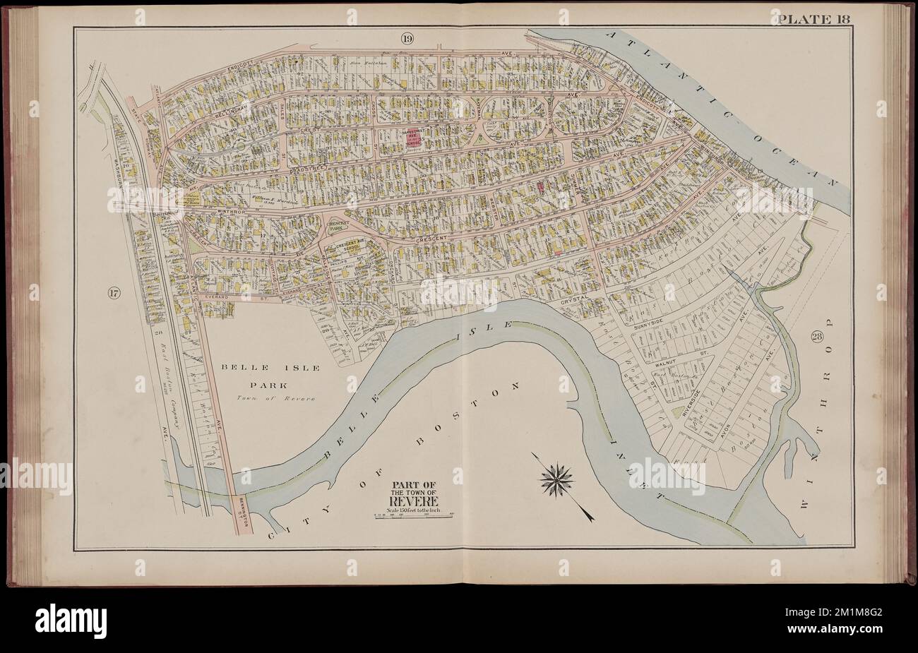 Atlas of the city of Chelsea and the towns of Revere & Winthrop ...