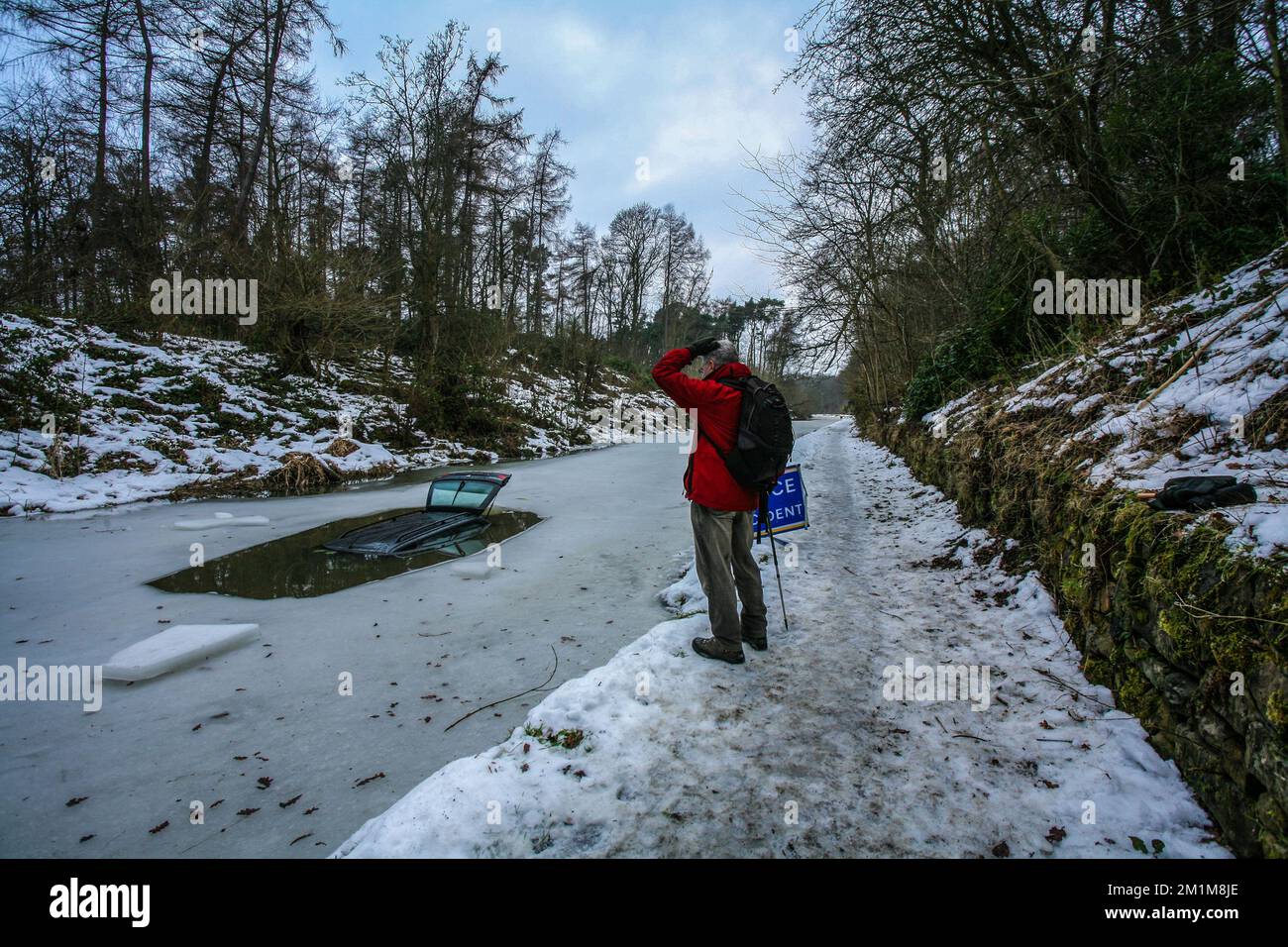 The Union Canal runs between Falkirk and Edinburgh Stock Photo - Alamy