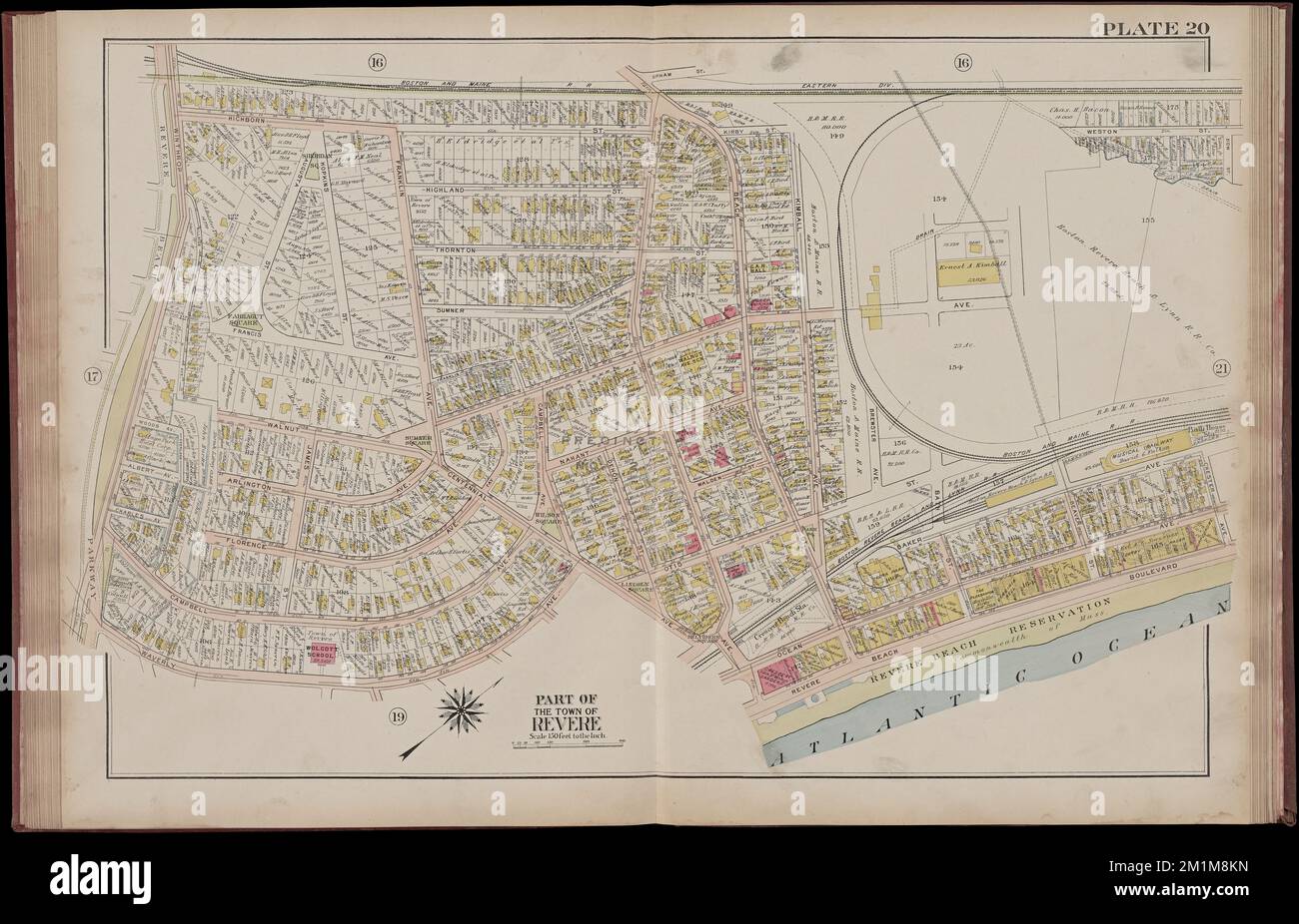 Atlas of the city of Chelsea and the towns of Revere & Winthrop ...