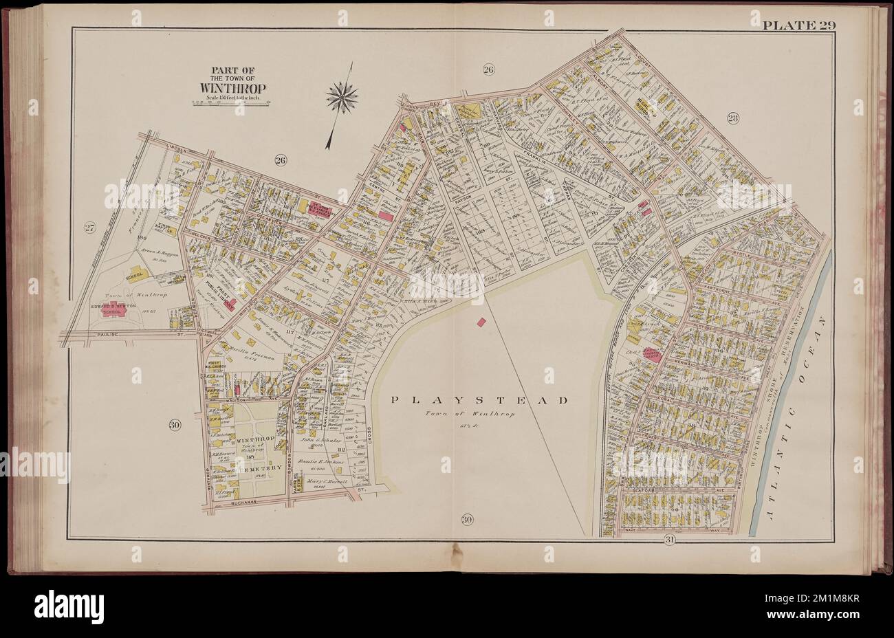 Atlas of the city of Chelsea and the towns of Revere & Winthrop ...