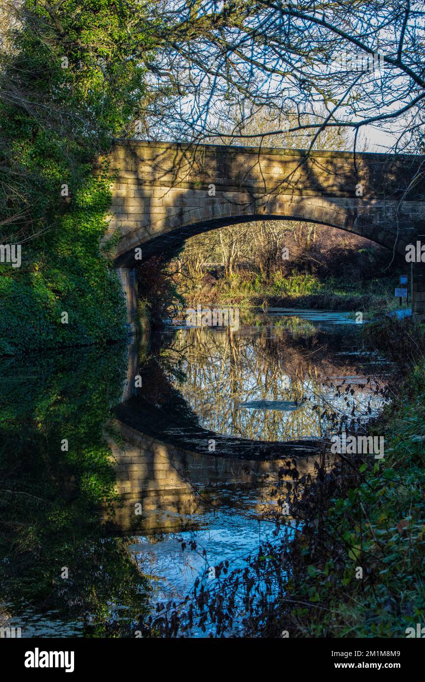 The Union Canal runs between Falkirk and Edinburgh Stock Photo - Alamy