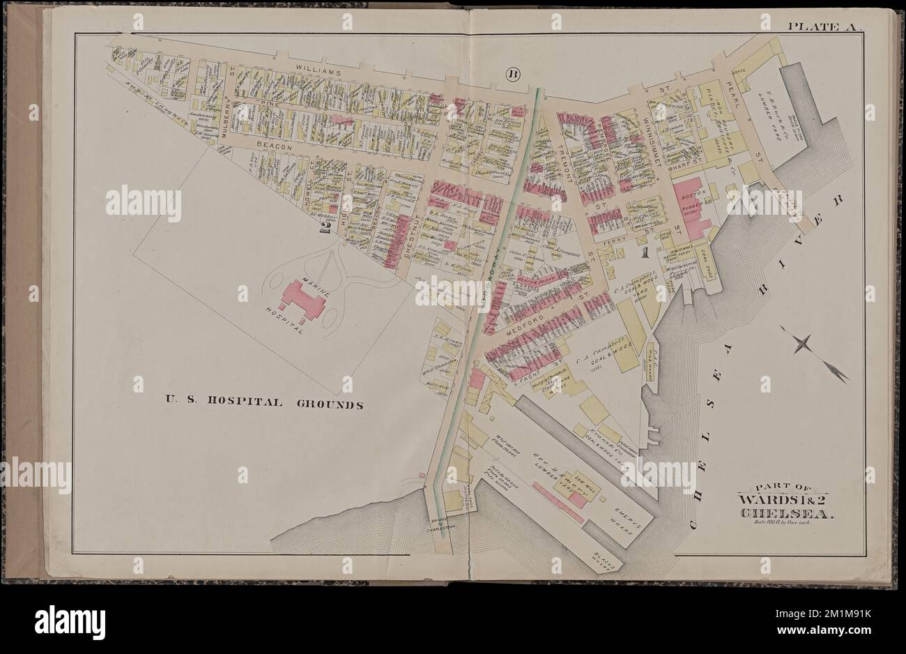 Atlas of the city of Chelsea and the towns of Revere and Winthrop ...