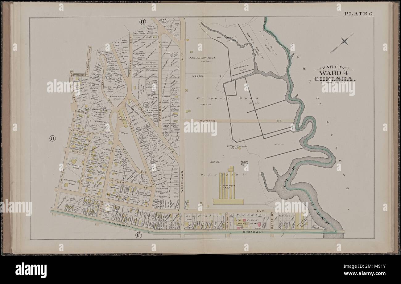 Atlas of the city of Chelsea and the towns of Revere and Winthrop ...