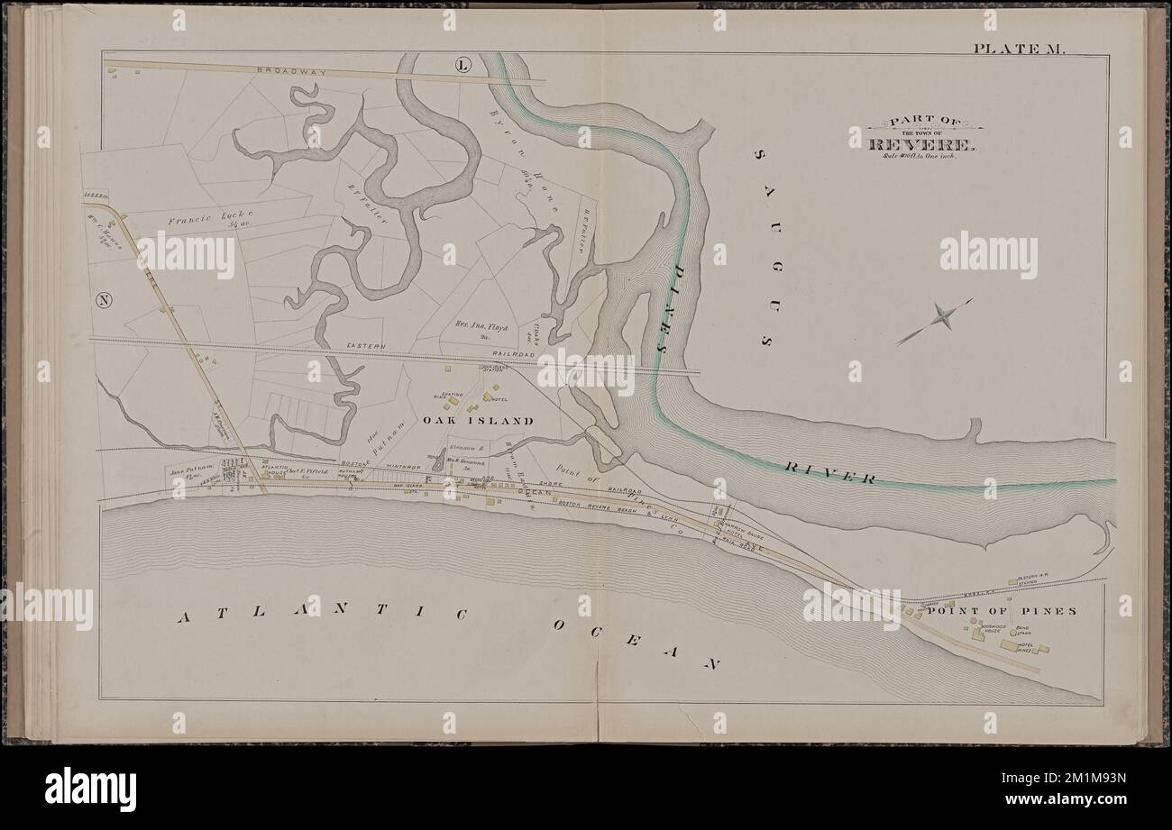 Atlas of the city of Chelsea and the towns of Revere and Winthrop ...