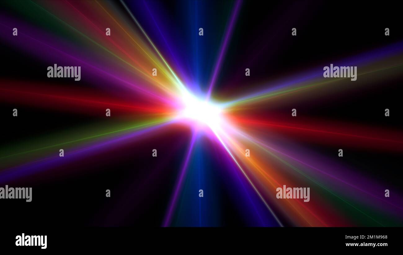 light effect abstract star burst flash laser beam illustration Stock ...