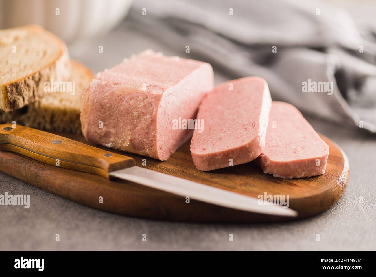 Beef luncheon meat hi-res stock photography and images - Alamy