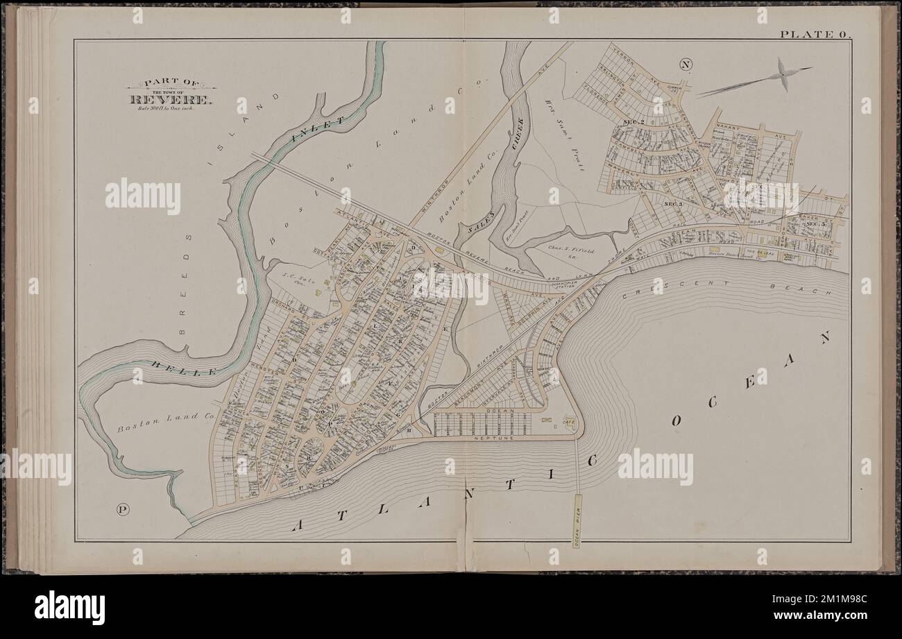 Atlas of the city of Chelsea and the towns of Revere and Winthrop ...
