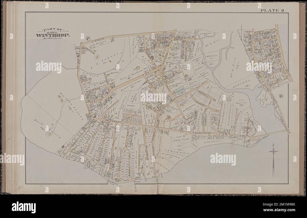 Atlas of the city of Chelsea and the towns of Revere and Winthrop ...