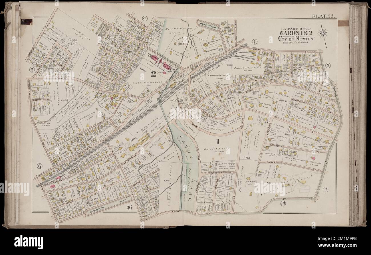 Atlas of the city of Newton, Massachusetts : from actual surveys and ...
