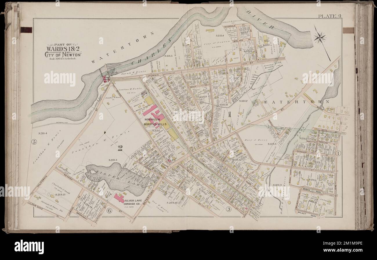 Atlas of the city of Newton, Massachusetts : from actual surveys and ...