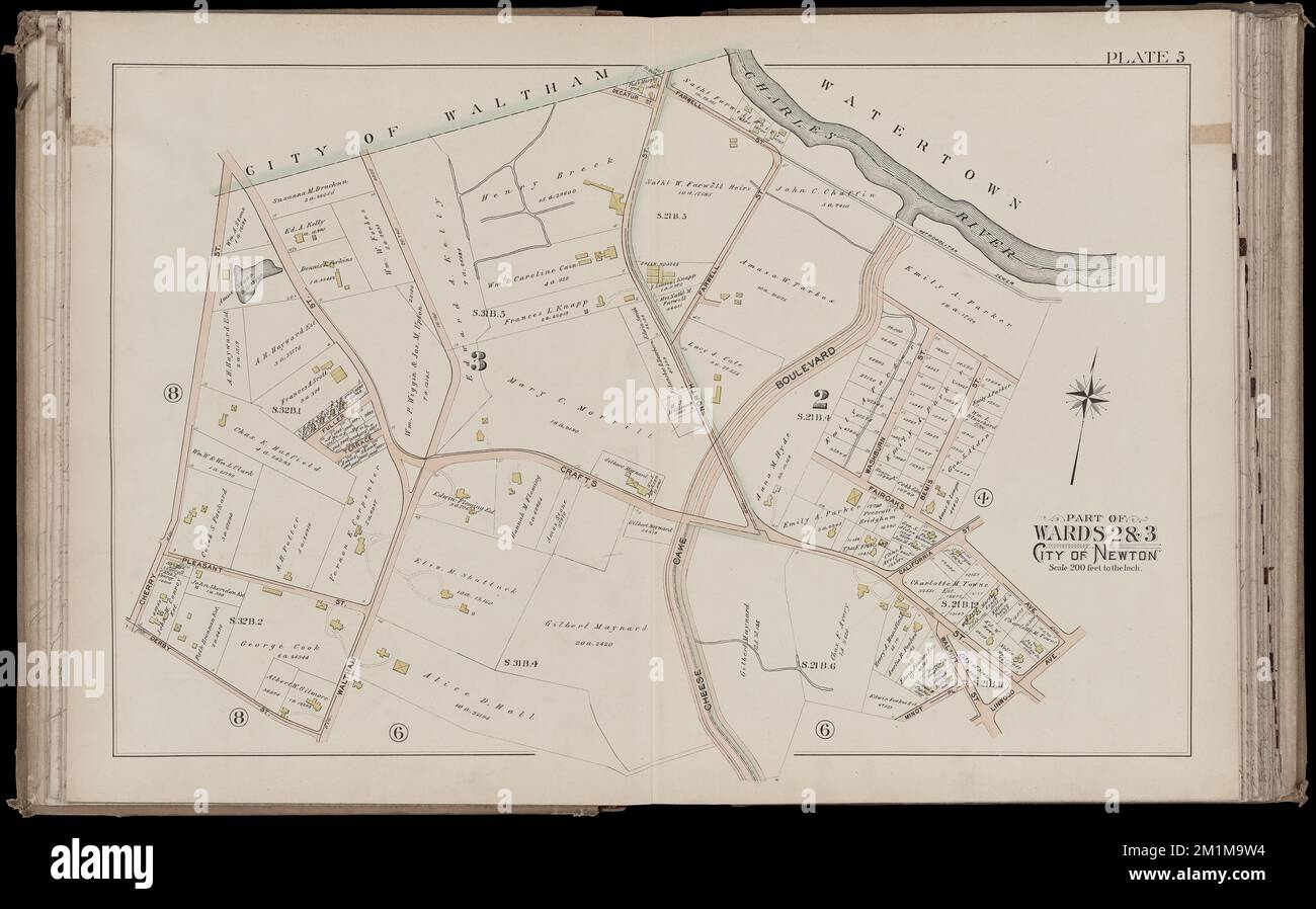 Atlas of the city of Newton, Massachusetts : from actual surveys and ...