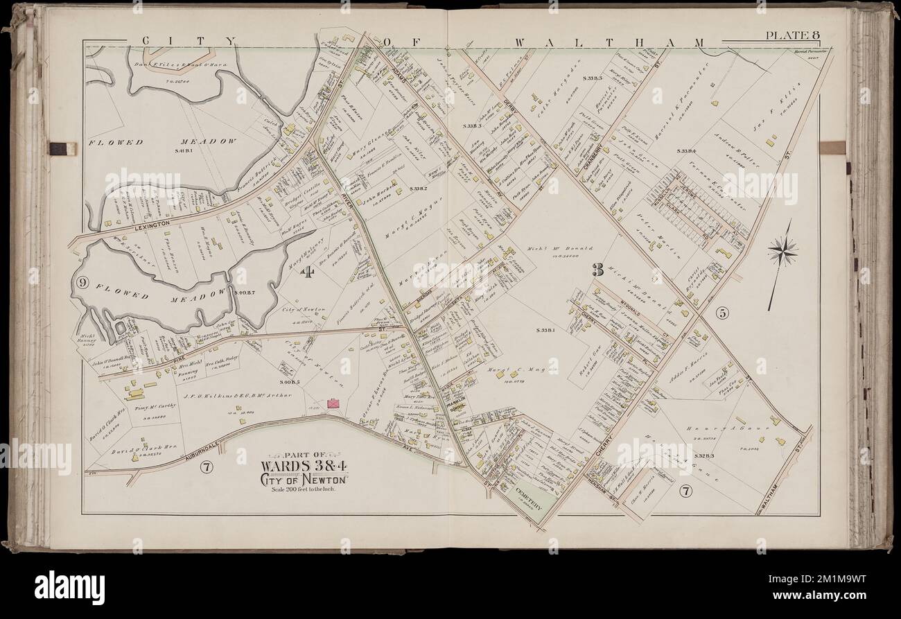 Atlas of the city of Newton, Massachusetts : from actual surveys and ...
