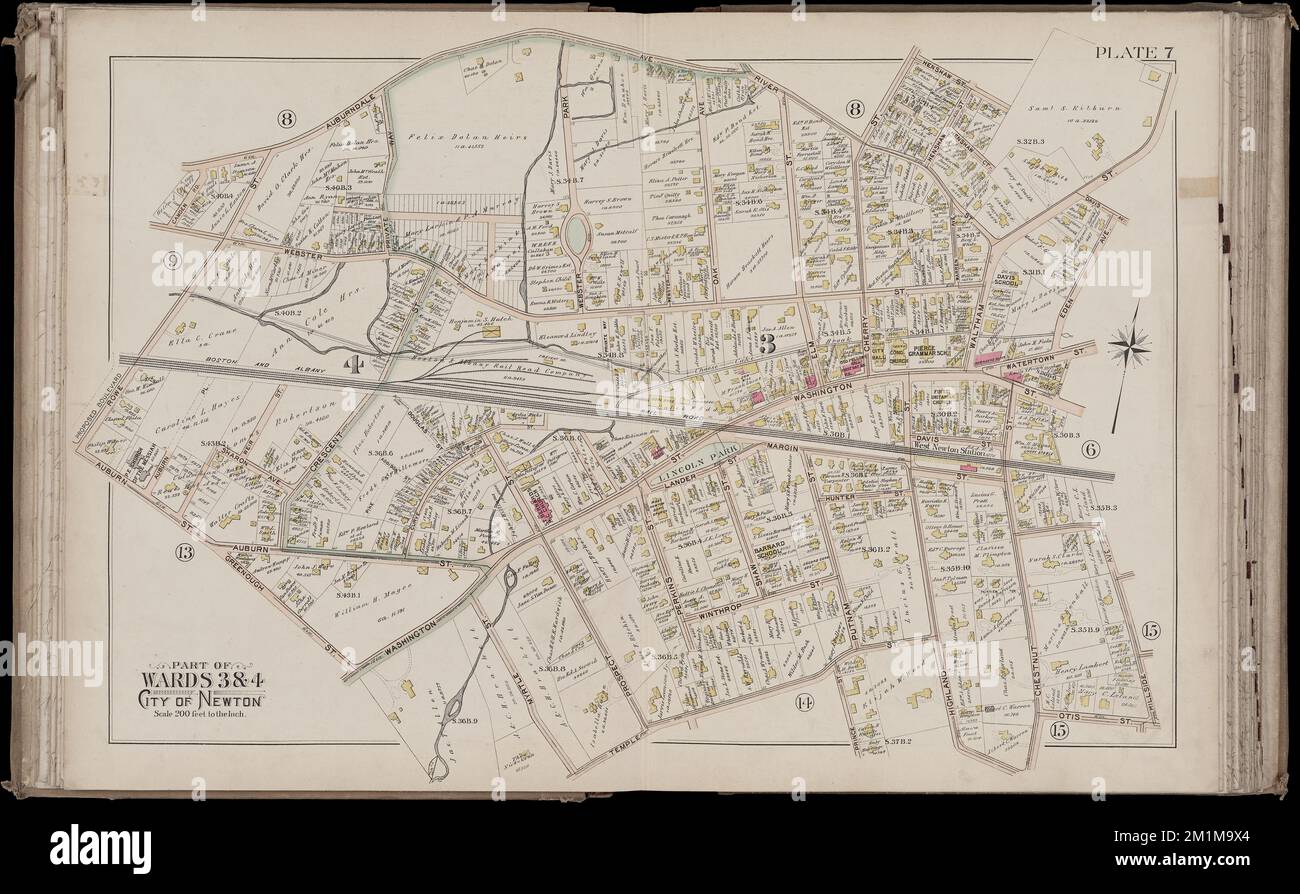 Atlas of the city of Newton, Massachusetts : from actual surveys and ...