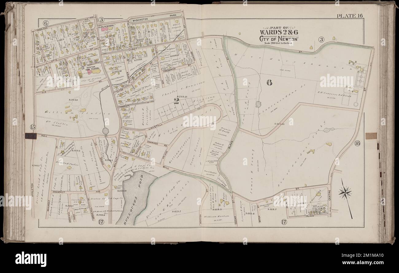 Atlas of the city of Newton, Massachusetts : from actual surveys and ...