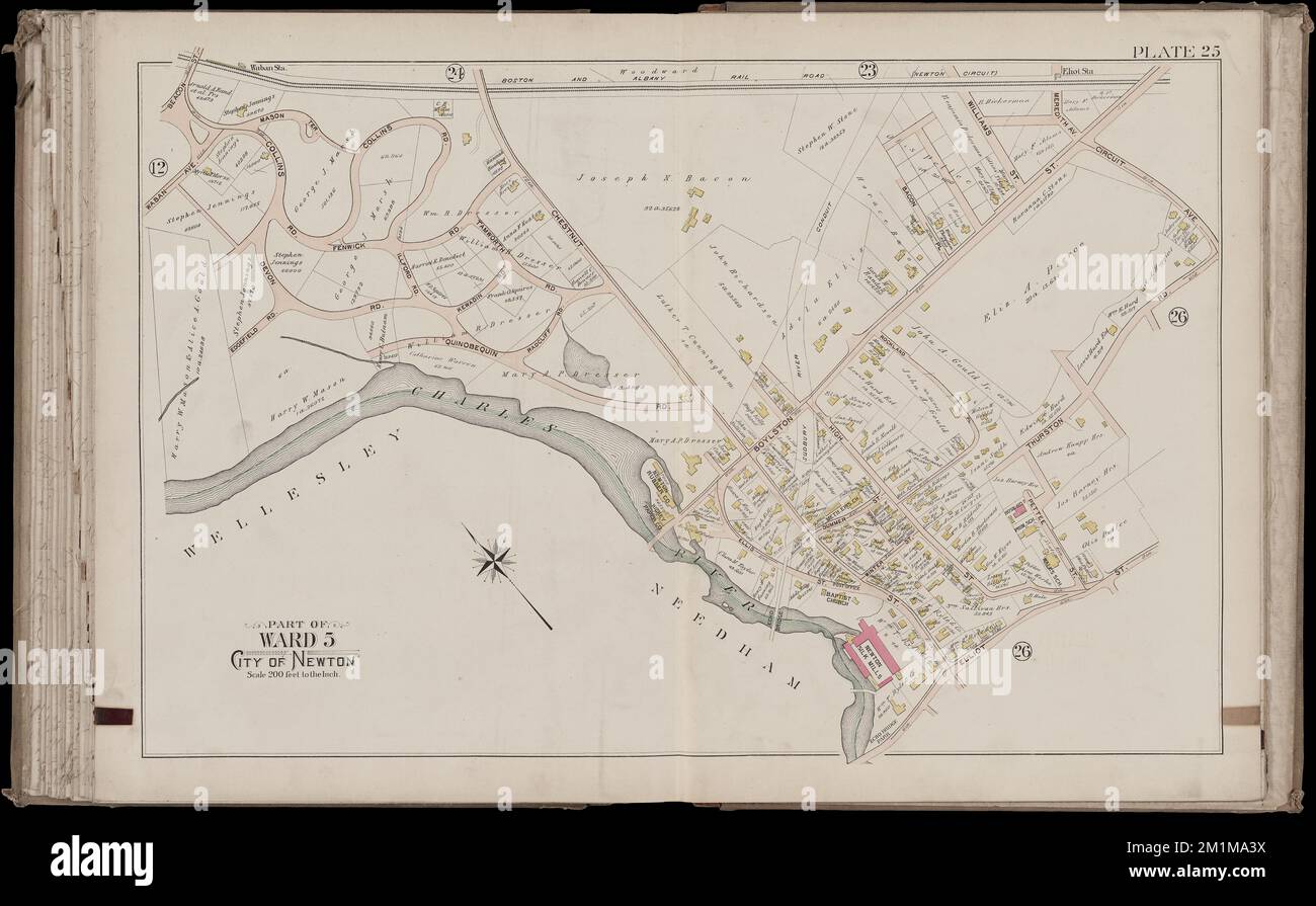 Atlas of the city of Newton, Massachusetts : from actual surveys and ...
