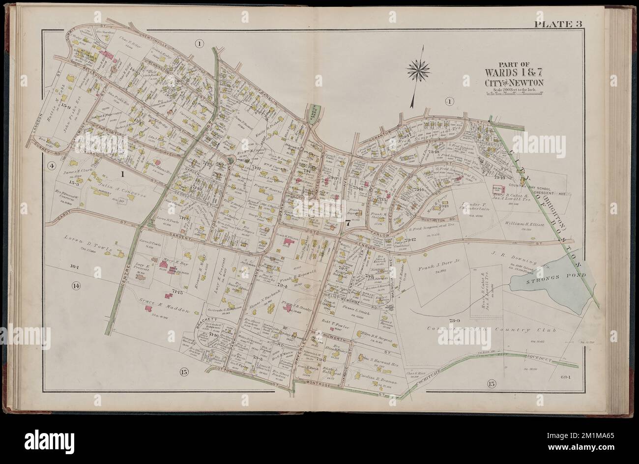 Atlas of the city of Newton, Massachusetts : from actual surveys and ...