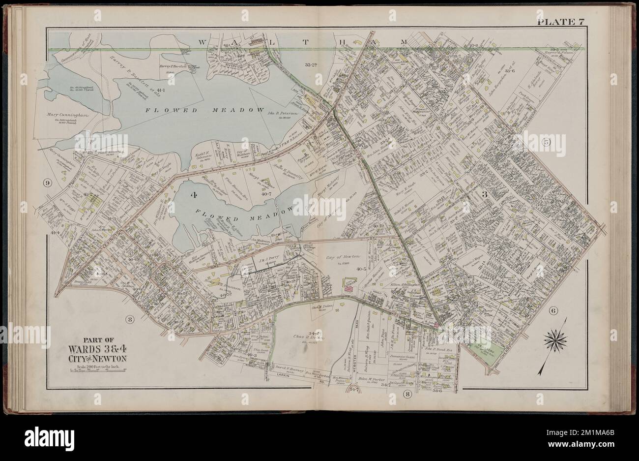 Atlas of the city of Newton, Massachusetts : from actual surveys and ...