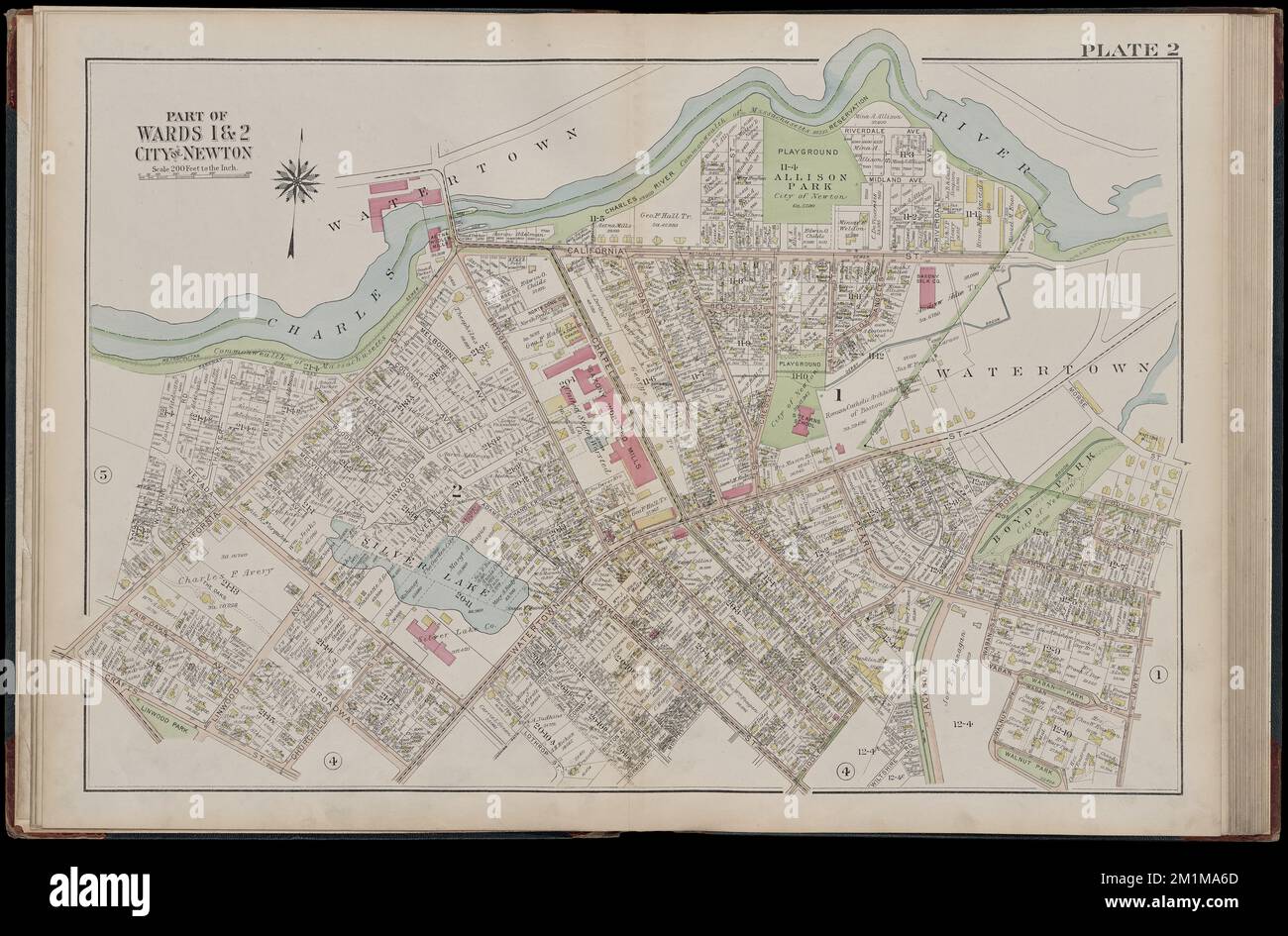 Atlas of the city of Newton, Massachusetts : from actual surveys and ...
