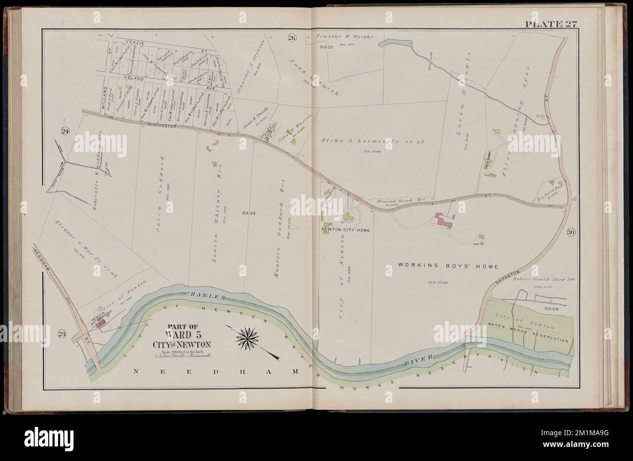 Atlas of the city of Newton, Massachusetts : from actual surveys and ...