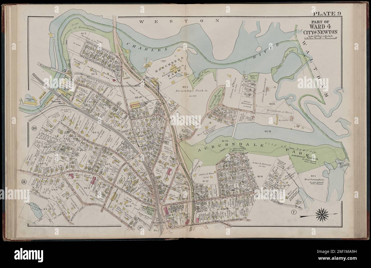 Atlas of the city of Newton, Massachusetts : from actual surveys and ...