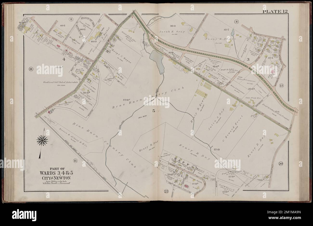 Atlas of the city of Newton, Massachusetts : from actual surveys and ...