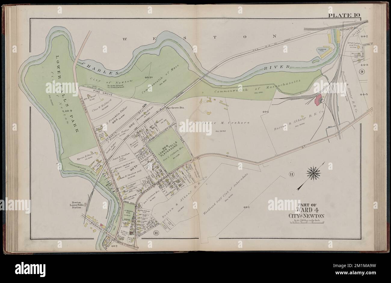 Atlas of the city of Newton, Massachusetts : from actual surveys and ...