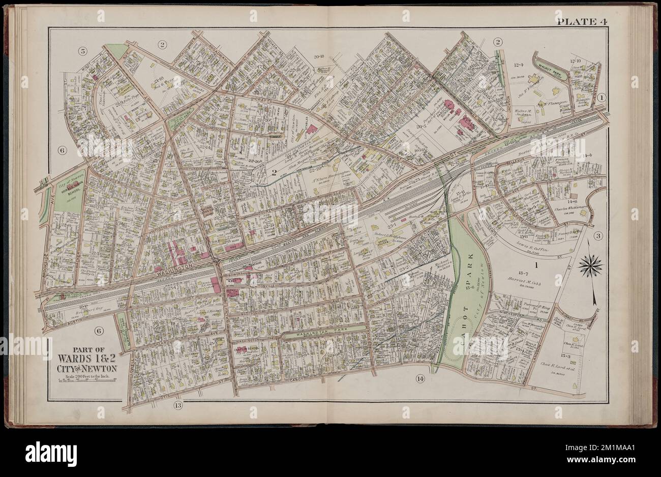 Atlas of the city of Newton, Massachusetts : from actual surveys and ...