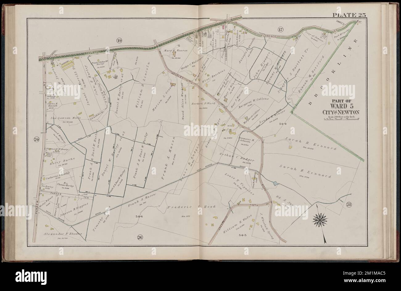 Atlas of the city of Newton, Massachusetts : from actual surveys and ...