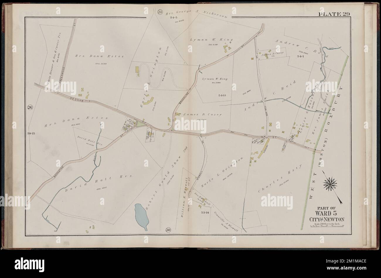 Atlas of the city of Newton, Massachusetts : from actual surveys and ...
