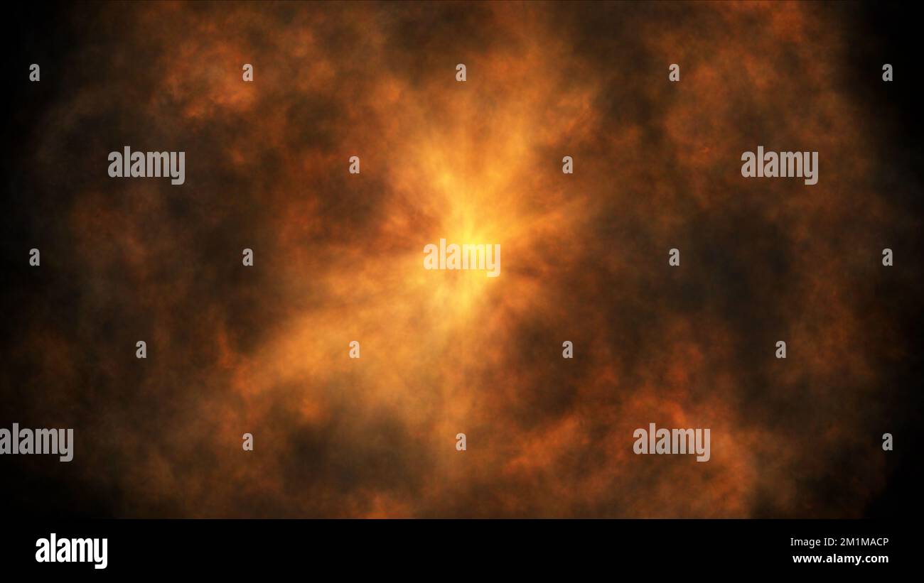 fire flame explosion in space, abstract illustration Stock Photo - Alamy
