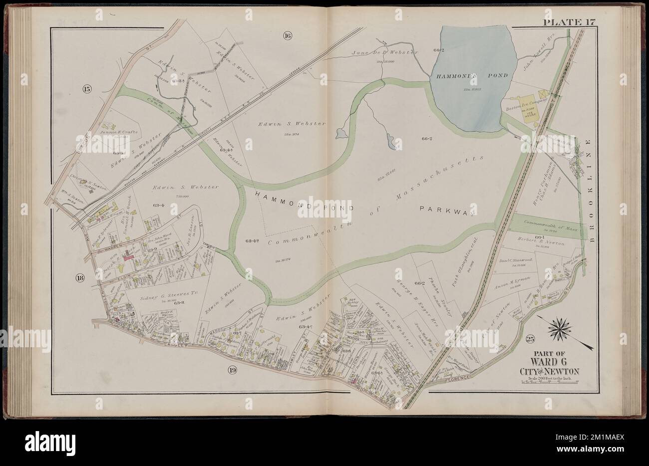 Atlas of the city of Newton, Massachusetts : from actual surveys and ...